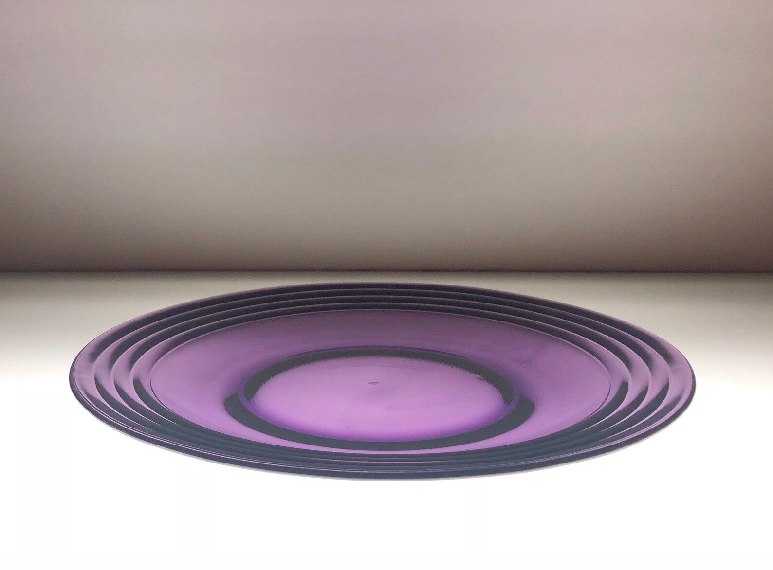 Vintage Amethyst Glass Purple Depression Glass Rare Size Etsy