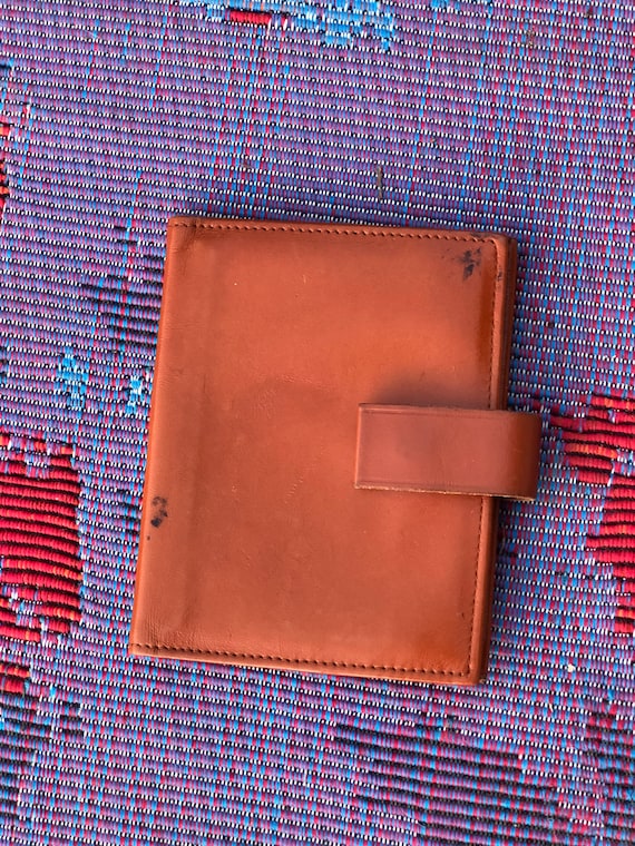Retro leather wallet - Gem