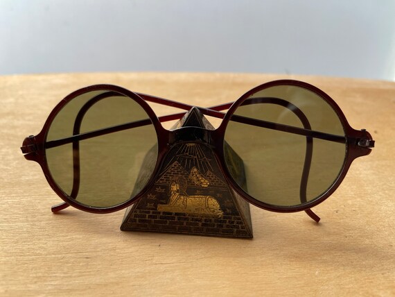 Antique Sunglasses 1920s, Wilson Motorcycle Glasses, … - Gem