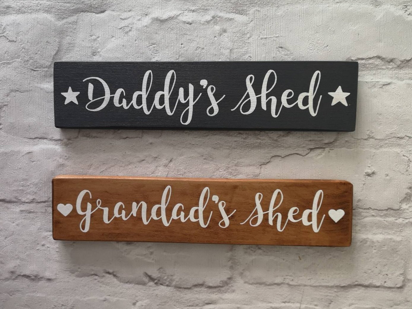 Personalised Shed Sign Custom Wooden Sign Daddy's Shed | Etsy UK