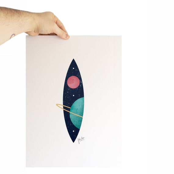 Yoni-verse Print A3/A4 Feminist Art Vagina Art | Etsy