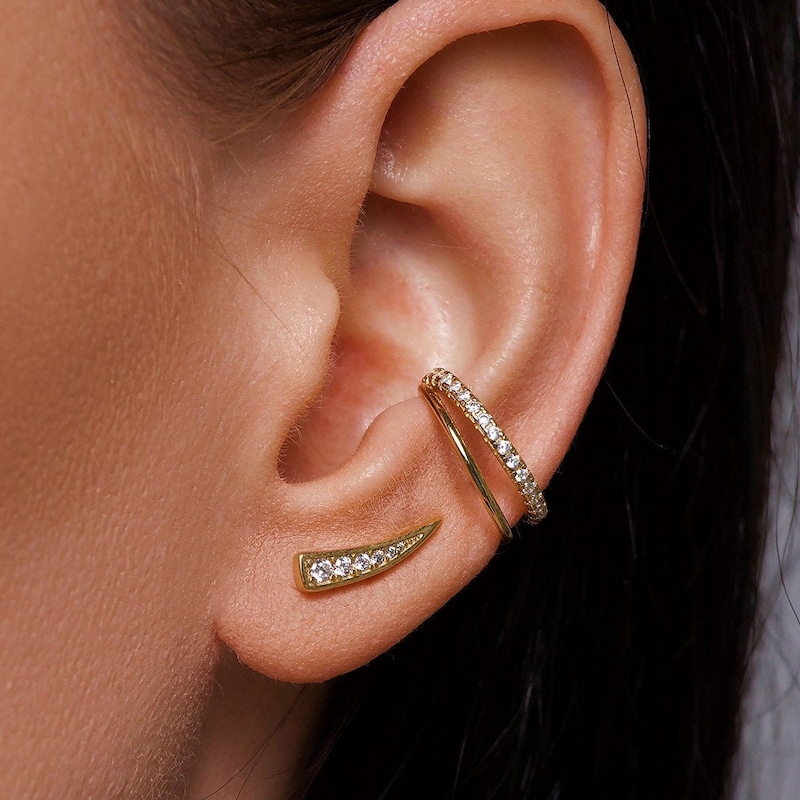 Double Ear Piercing - Etsy