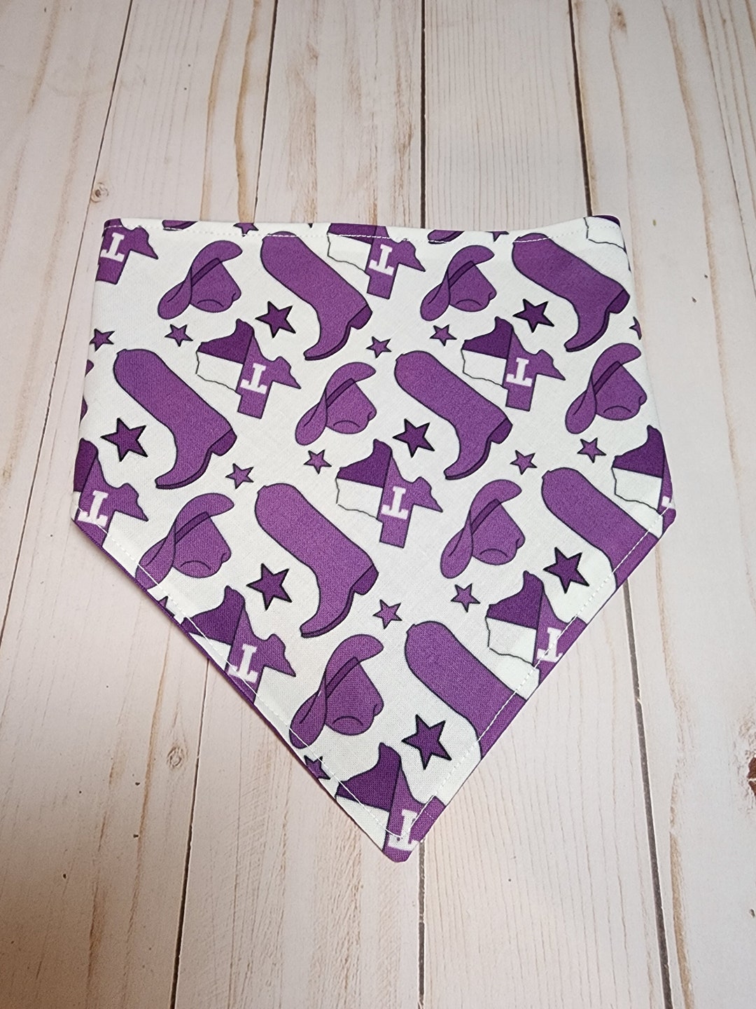 Tarleton State University Texan Boot Personalized Dog Snap Bandana - Etsy