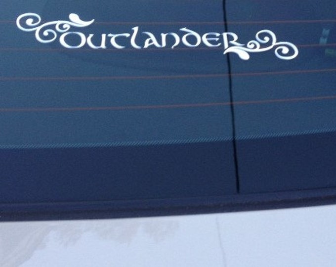 Outlander Decal outlander, Outlander Car Decal - Etsy