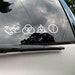 Zoso Symbols Car Decal Led Zeppelin Zoso Symbols Car Decal - Etsy