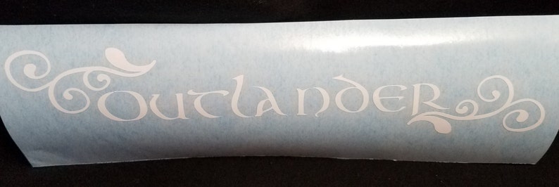Outlander Decal outlander Outlander Car Decal - Etsy