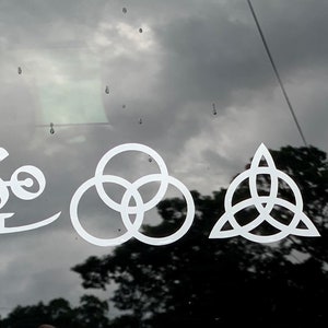 Zoso Symbols Car Decal, Led Zeppelin Zoso Symbols Car Decal, Zoso ...