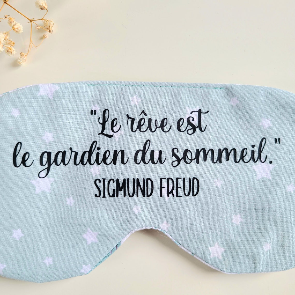 Sleep Mask, Eye Sleep Mask, Eye Mask, Inspirational Quote, Sleep Mask ...