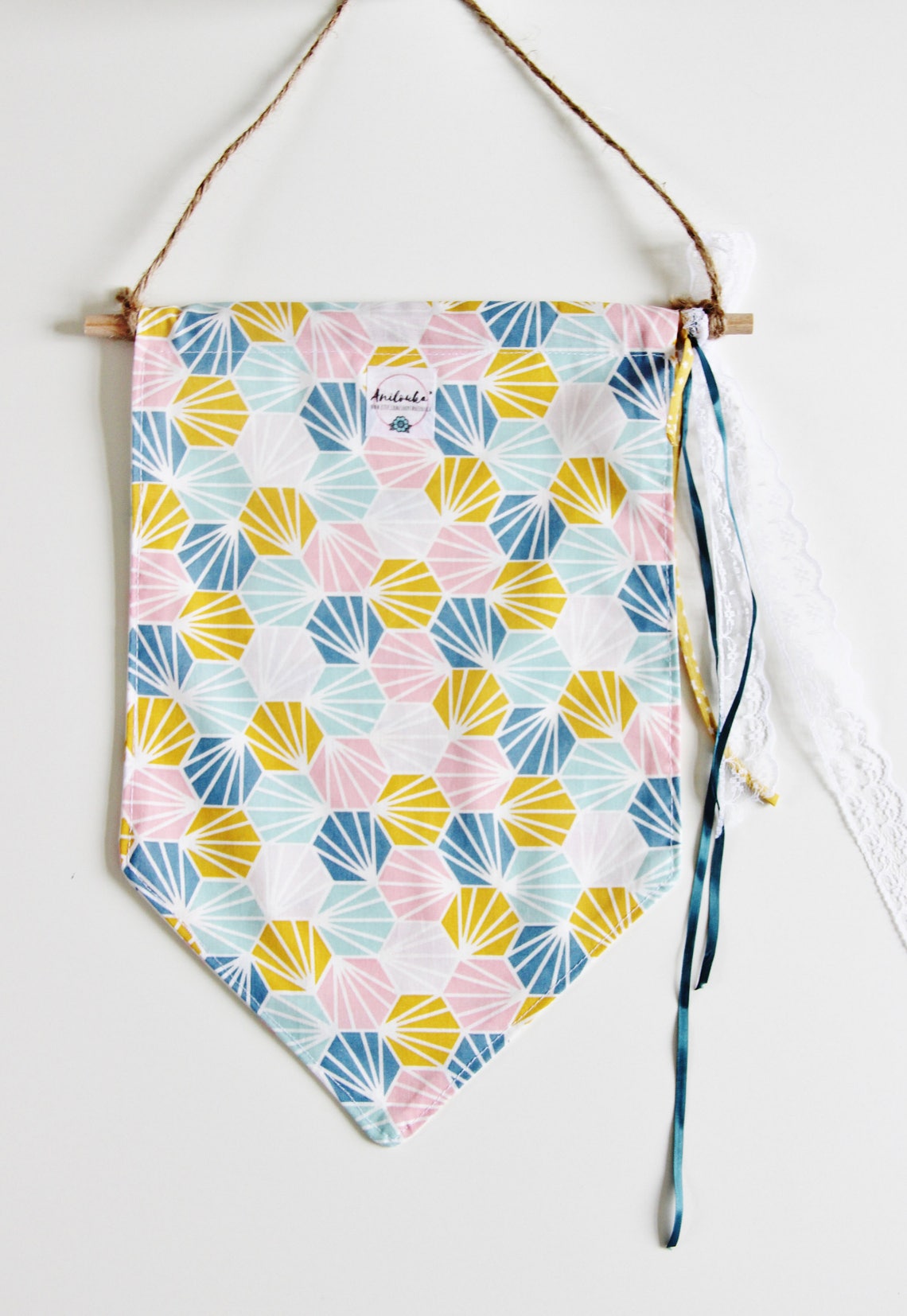 Bannière en Tissu Fanion en Tissu Pancarte Murale Panneau | Etsy