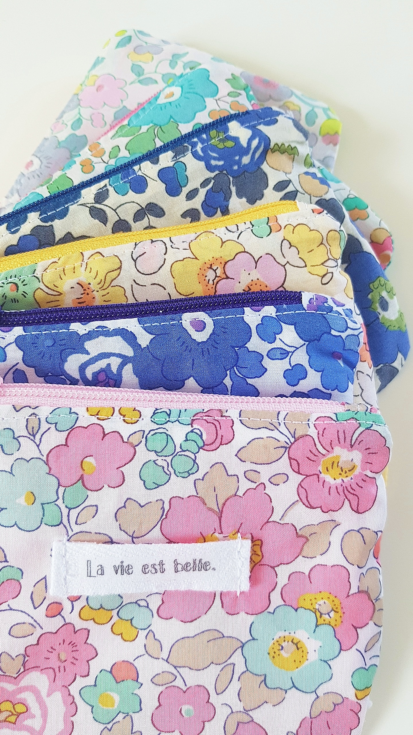 Zitat Geldbörse Floral Zip Ändern Geldbörse Floral Münze | Etsy