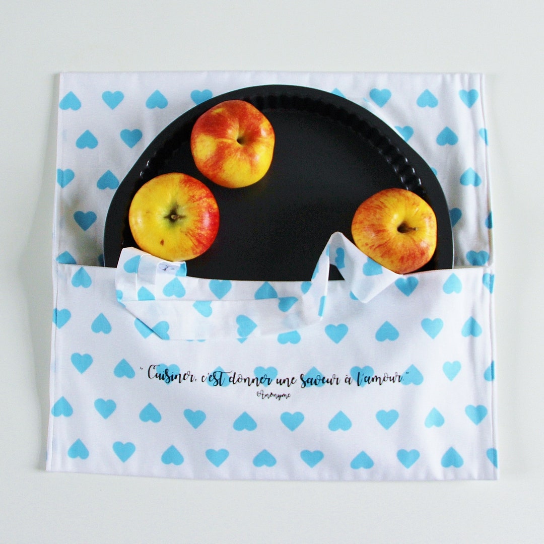 Pie Carrier, Pie Bag, Quote, Cooking Gift, Food Bag, Pastry Cloth Bag ...