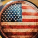 Vintage Flag - Disc Golf Disc, American Flag, Unique Design Art ...