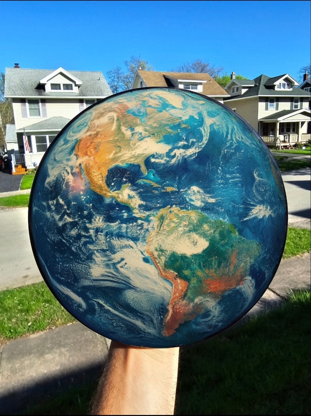 Planet Earth - Disc Golf Disc, Frisbee Golf, Frisbee, Custom Discs ...