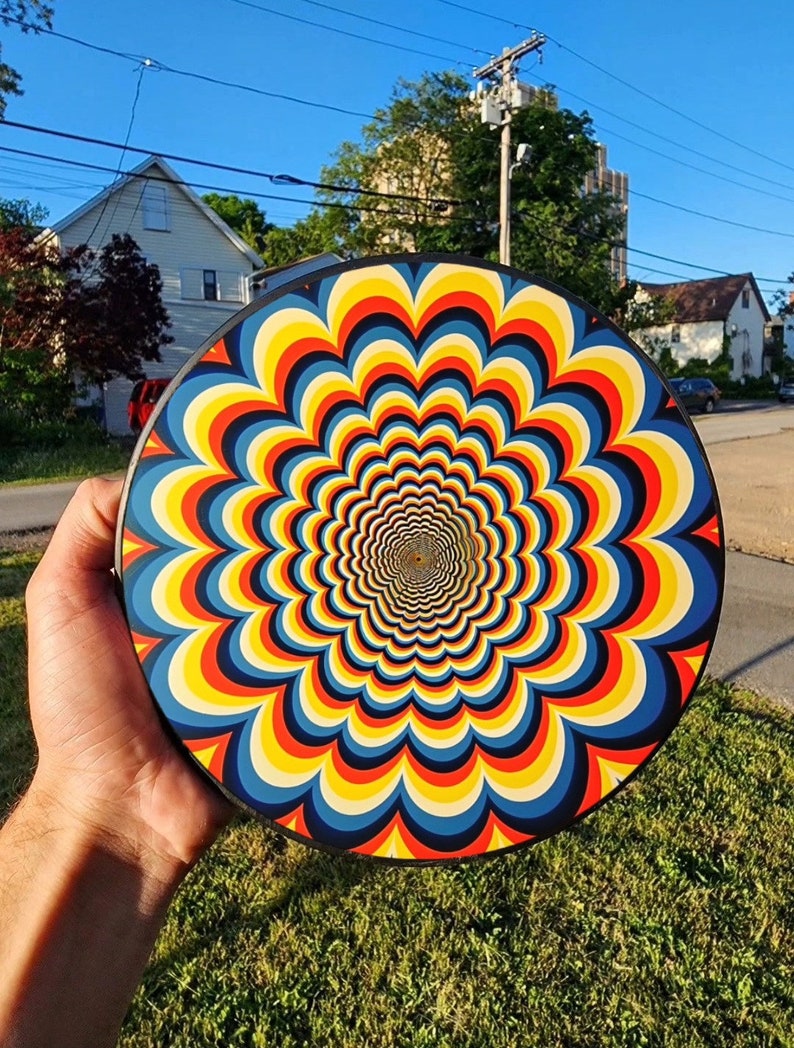 Optical Illusion - Disc Golf Disc, Frisbee Golf, Custom Discs, Digital ...