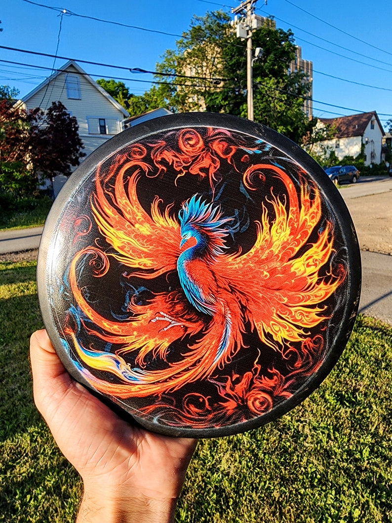 Custom Disc Golf Disc, Unique Design Art, Functional Frisbee, Your ...
