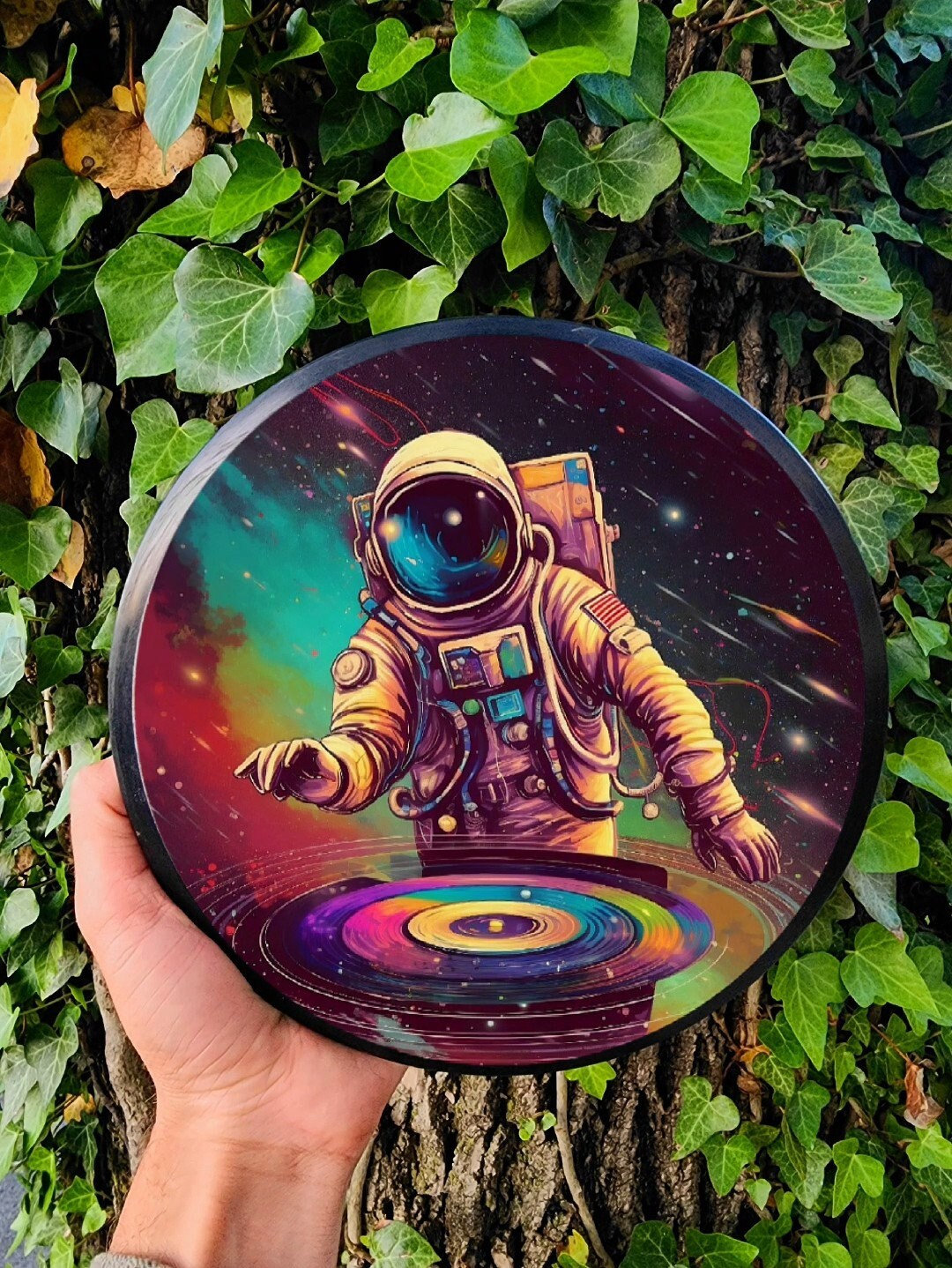 Astronaut - Custom Disc Golf Disc, Disc Golf Gift, Frisbee, Frisbee Art ...