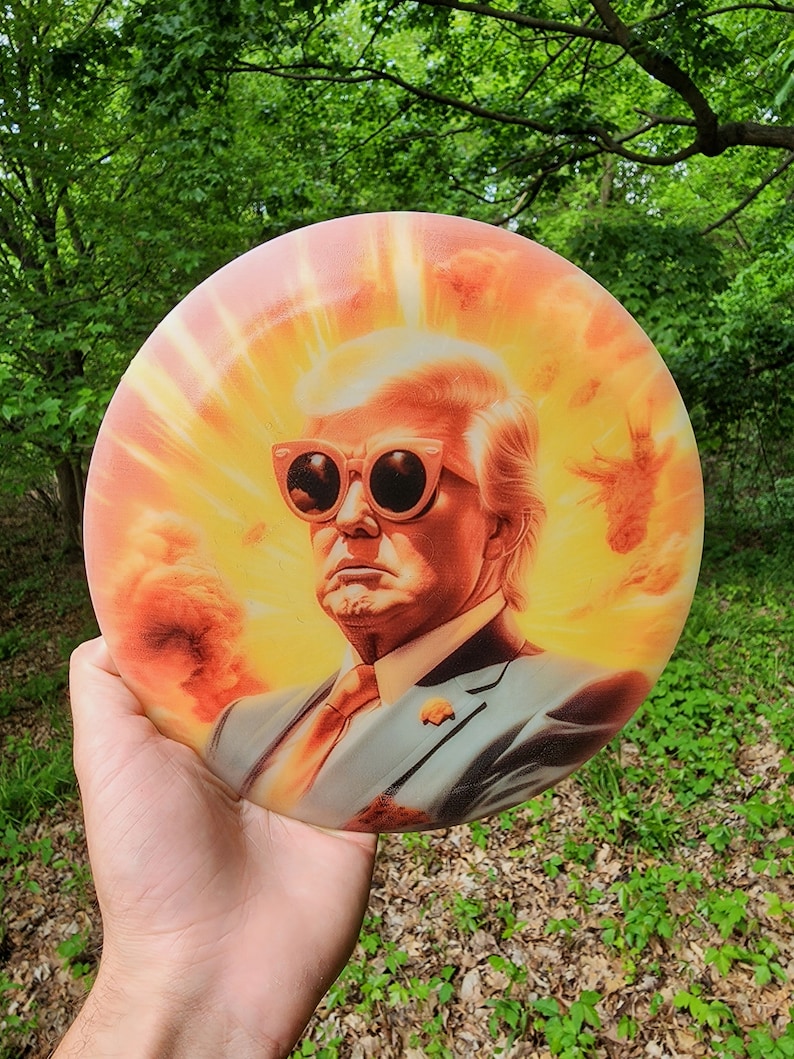Custom Disc Golf Disc, Unique Design Art, Functional Frisbee, Your ...