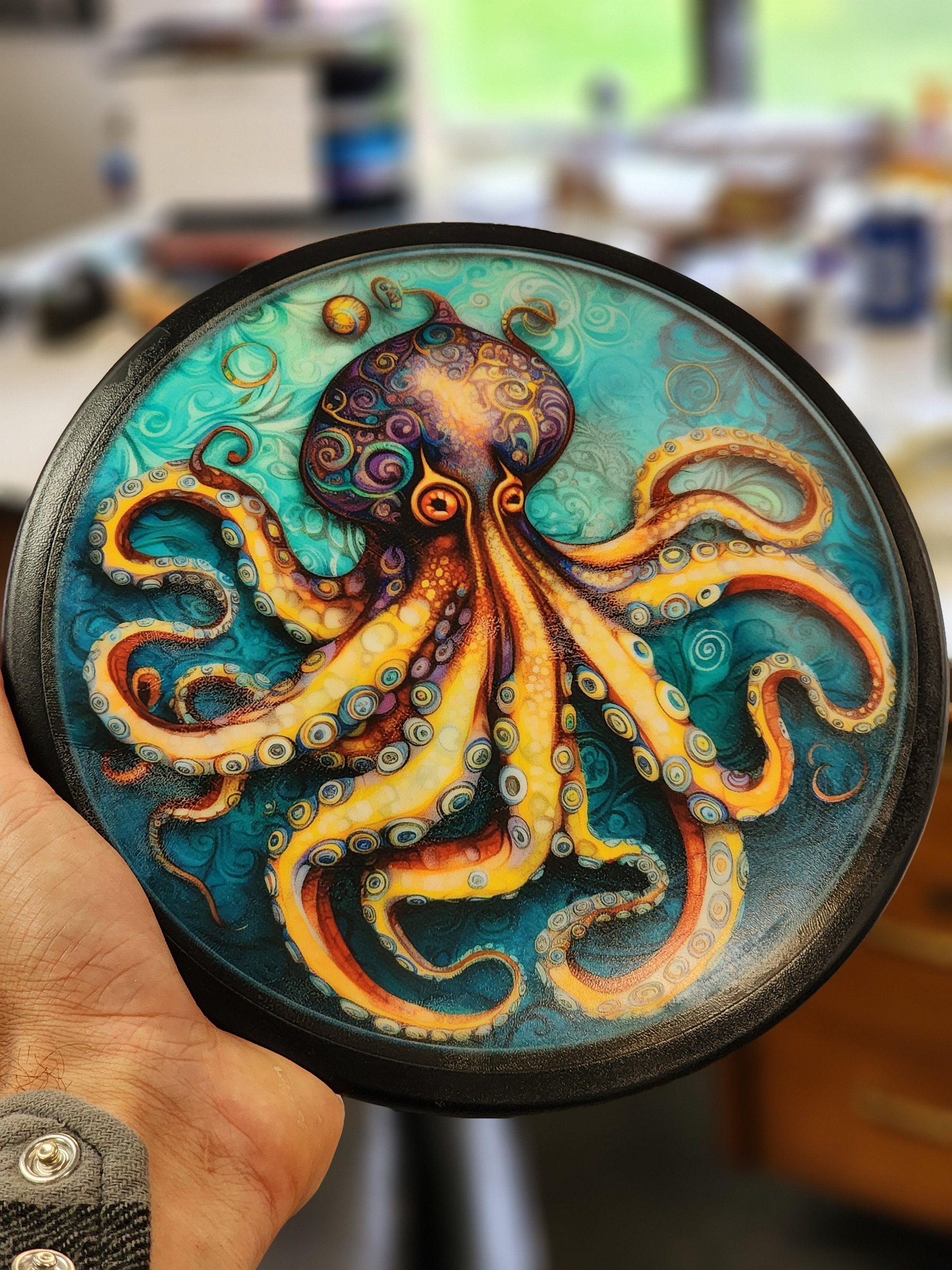 Custom Disc Golf Disc, Unique Design Art, Functional Frisbee, Your ...