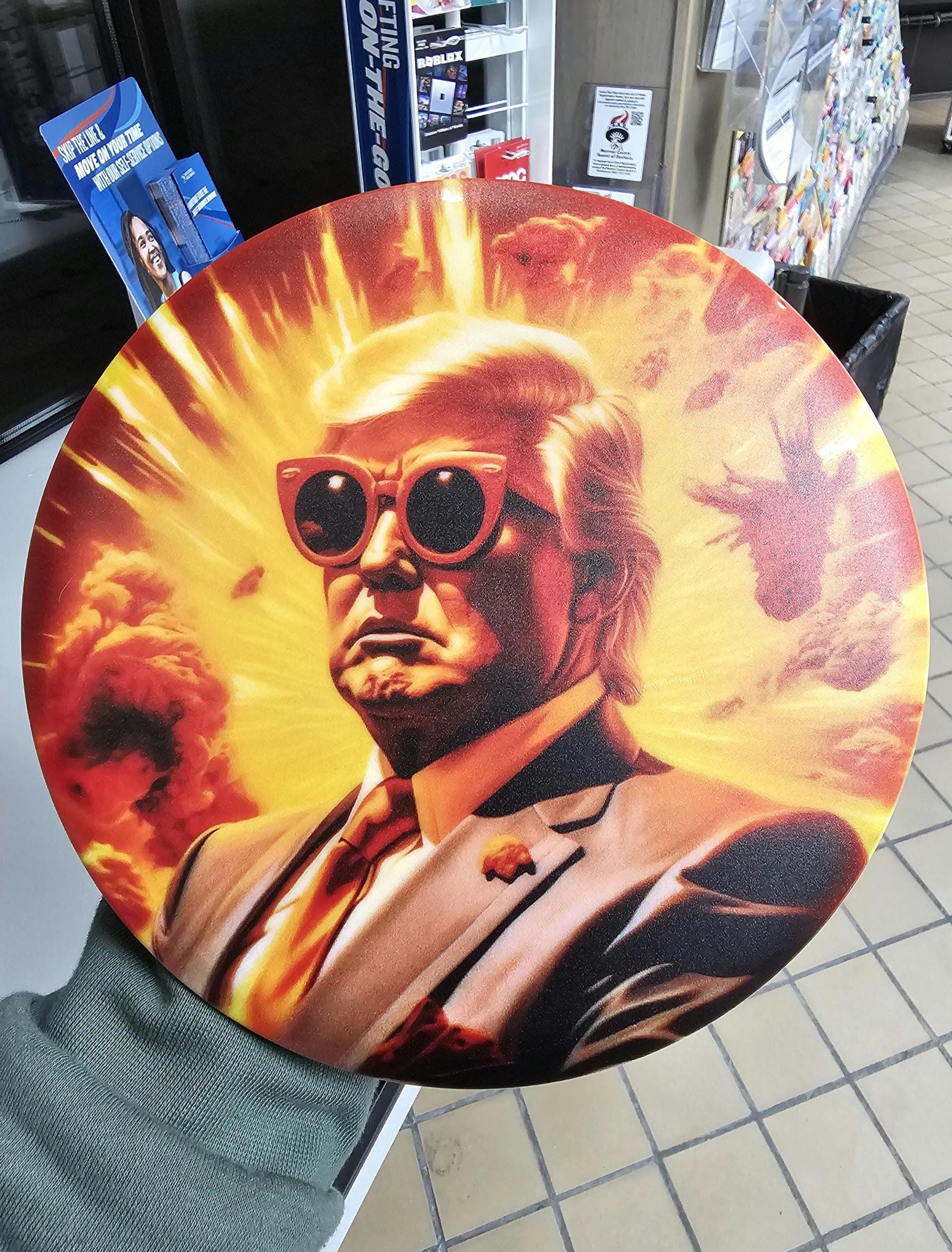 Donald Trump - Custom Disc Golf Disc, Disc Golf Gift, Christmas Gift ...