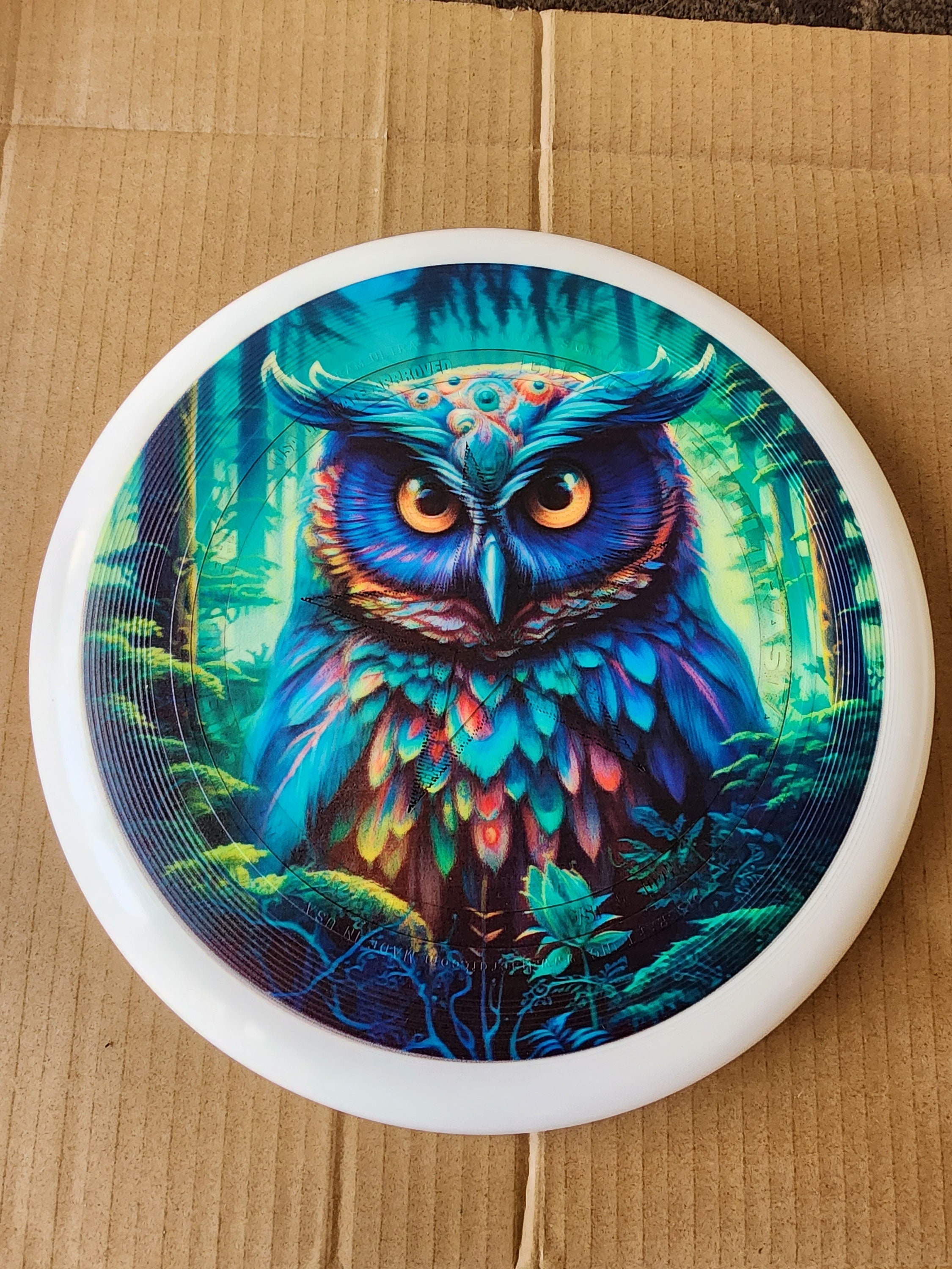 Custom Disc Golf Disc, Unique Design Art, Functional Frisbee, Your ...
