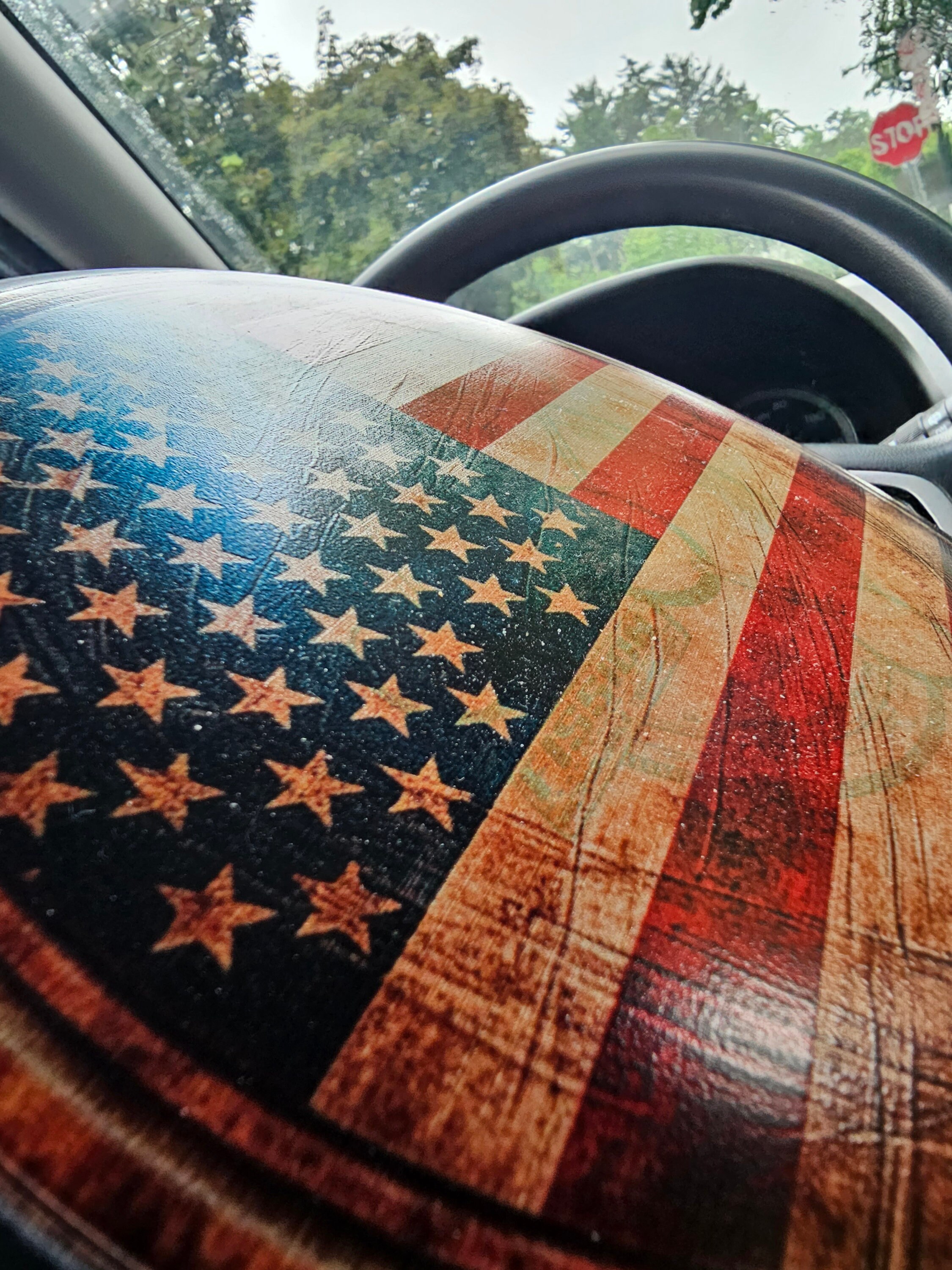 Vintage Flag - Disc Golf Disc, American Flag, Unique Design Art ...
