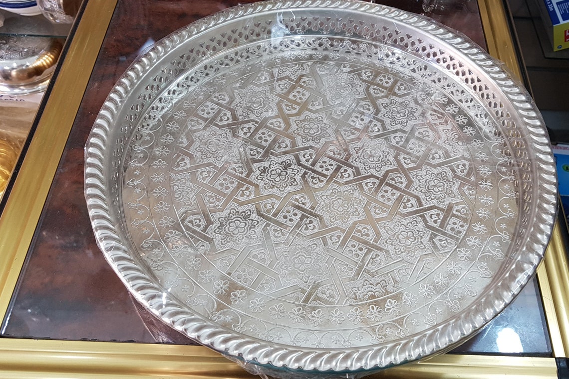Moroccan Tra-pot, Traditional Tea-pot, Moroccan Tray, Traditional Tray ...