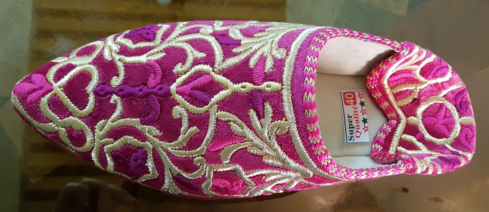 Moroccan Babouche, Babouche Slippers, Leather Slippers, Women Slippers ...