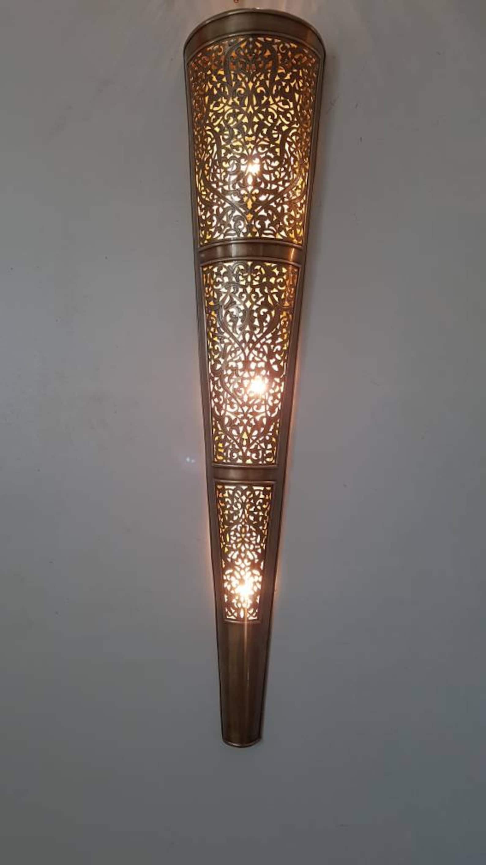 Moroccan Lamp, Moroccan Sconce, Wall Sconce, Traditional Sconce, Sconce ...