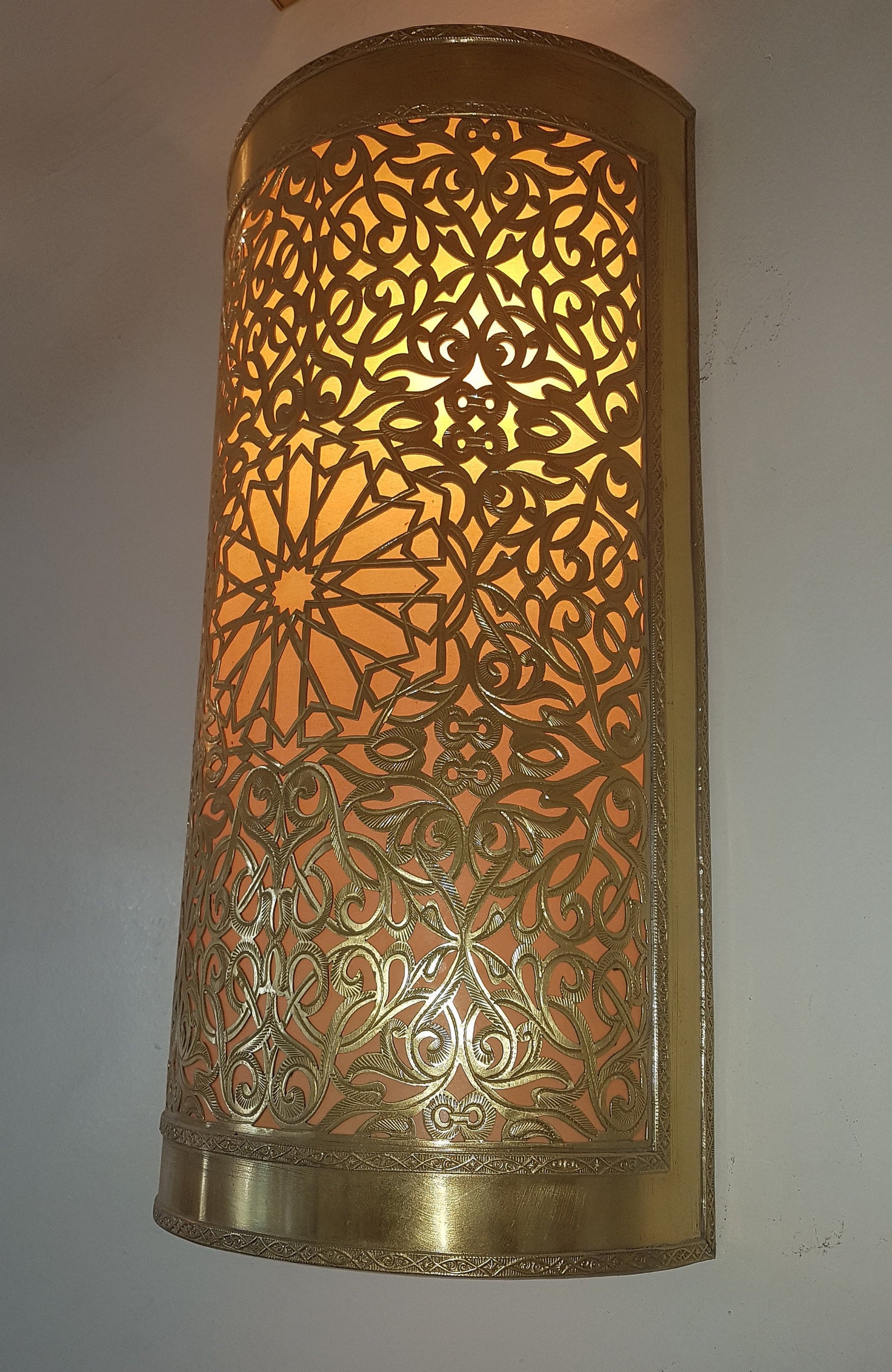Moroccan Lamp, Moroccan Sconce, Wall Sconce, Traditional Sconce, Sconce ...