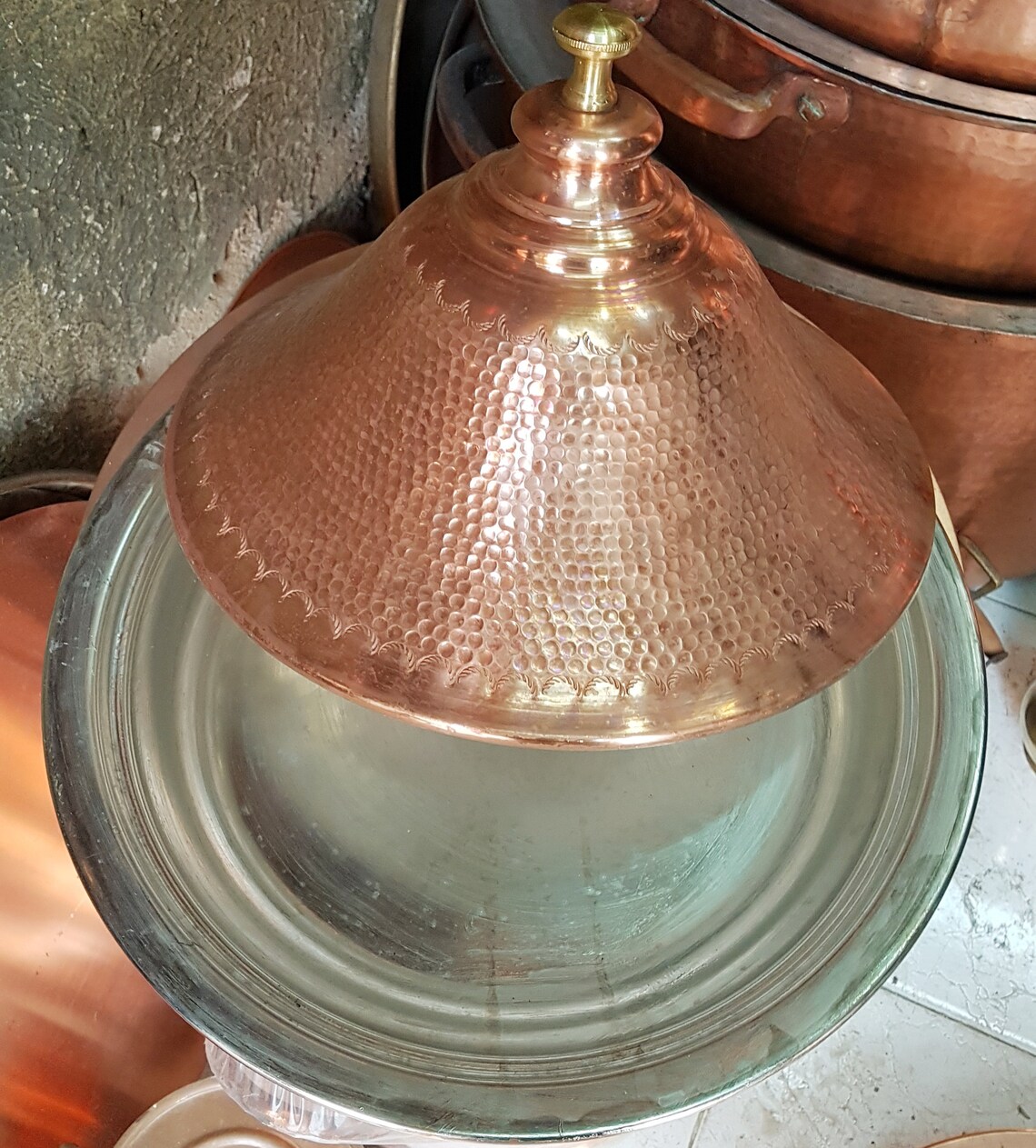 Moroccan Tajines Arabic Tajines Copper Tajines Vintage - Etsy