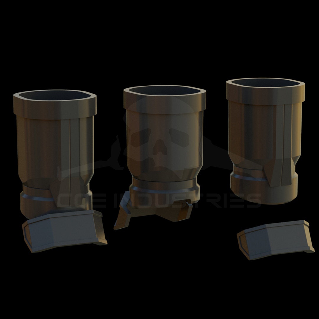 Custom Mandalorian Inspired Shin Guard: Variant 3 *3D PRINT FILES ONLY ...