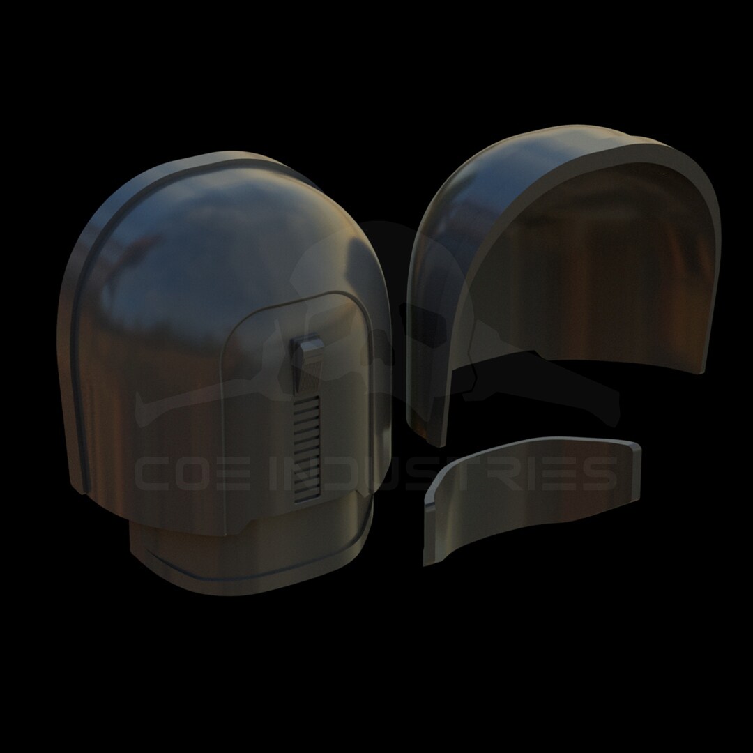 Custom Mandalorian Inspired Shoulder Pauldron: Variant 3 *3D PRINT ...