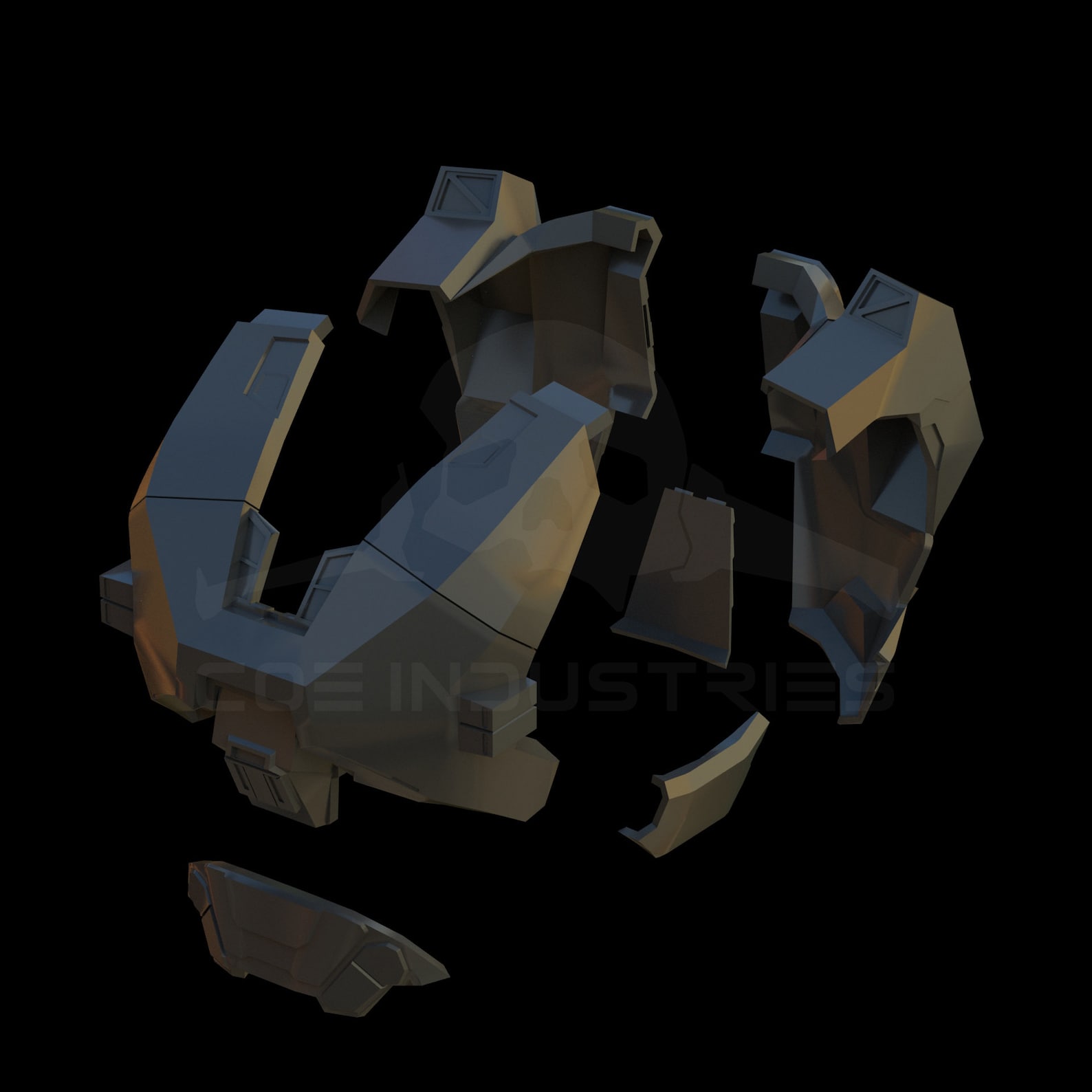 EOD Inspired Chest and Shoulder Armor 3D Print Files ONLY - Etsy