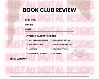 Fun Book Review Pages Fun A4 Printable Book Review Sheets Cute Book ...