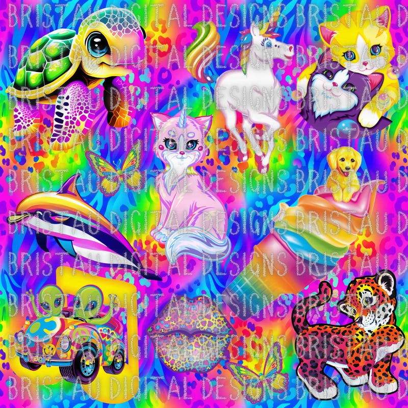 Lisa Frank - Etsy