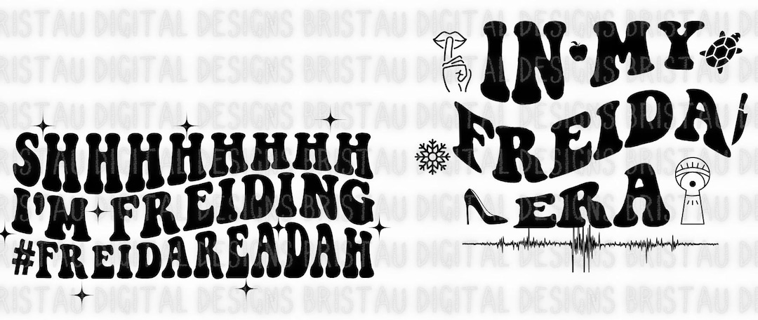 Freida PNG & SVG Bundle - Etsy