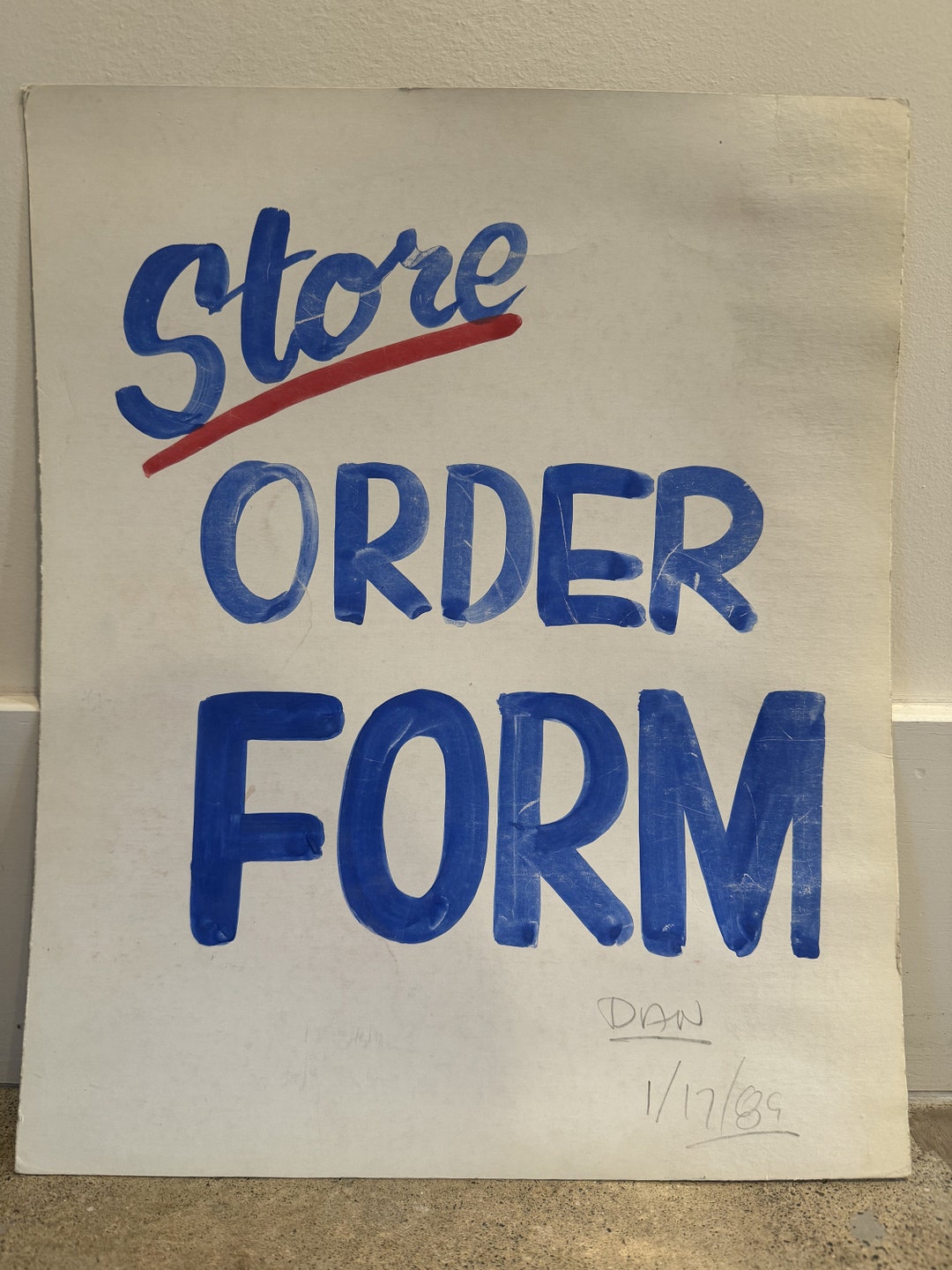 Authenticated Honest Ed's Hand Painted Sign - Etsy