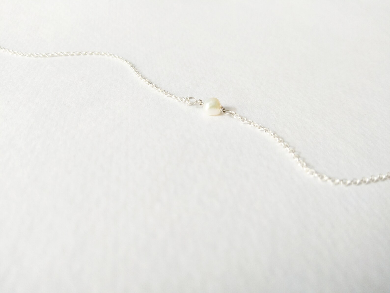 Freshwater Pearl Necklace-14k Gold Filled Elegant Necklace-wedding ...