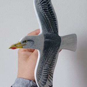 Ceramic Flying Seagull Wall Decor - Etsy