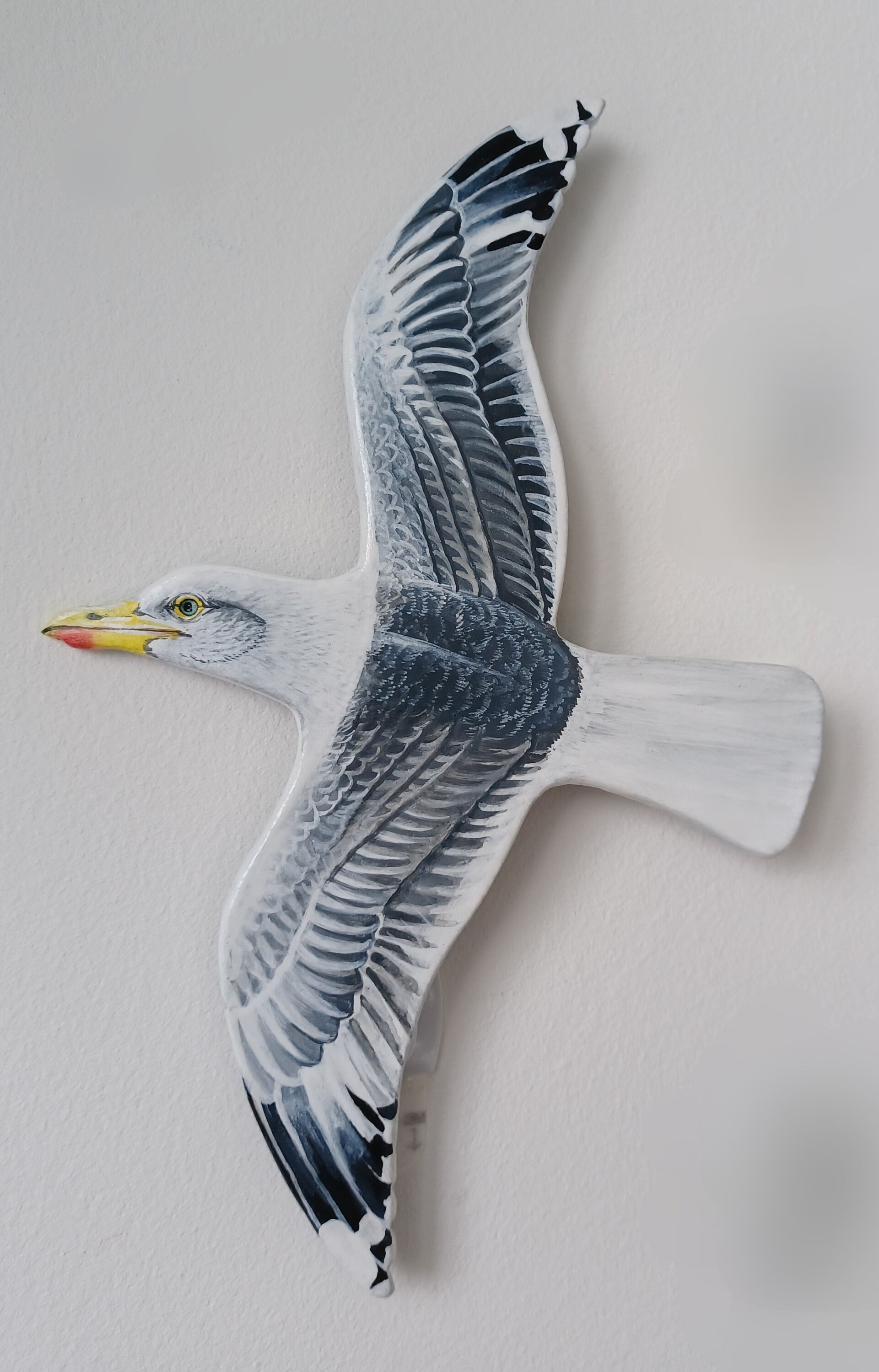Ceramic Flying Seagull Wall Decor - Etsy