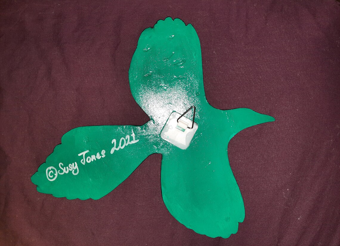 Ceramic Flying Magpie Wall Decor | Etsy