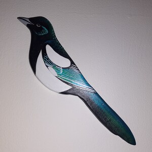 Ceramic Magpie Wall Decor - Etsy
