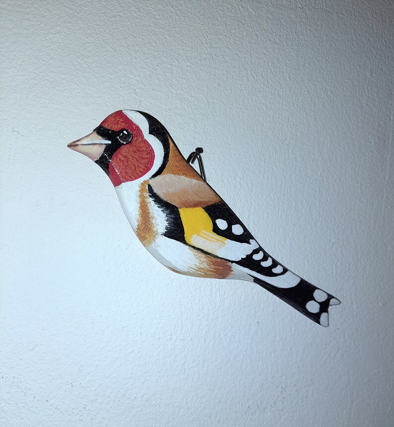 Ceramic Goldfinch Wall Decor - Etsy UK