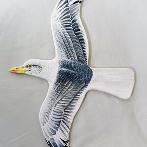 Ceramic Flying Seagull Wall Decor - Etsy