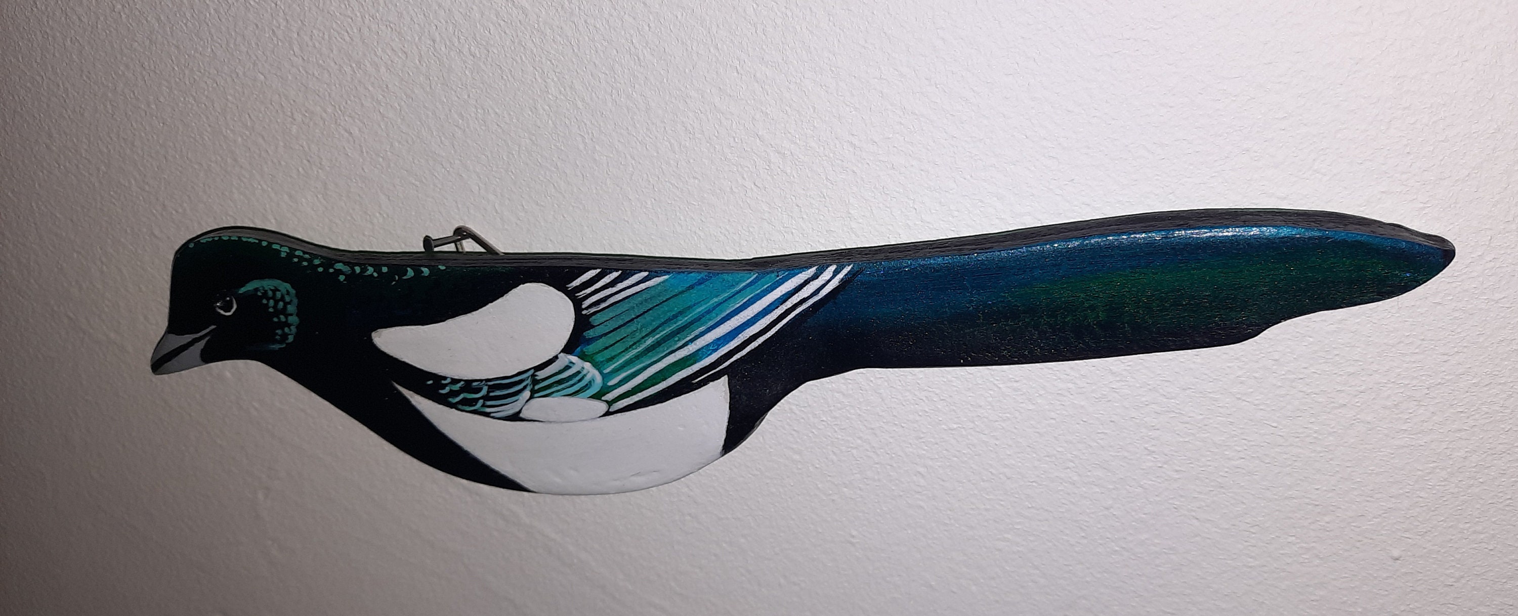 Ceramic Magpie Wall Decor - Etsy