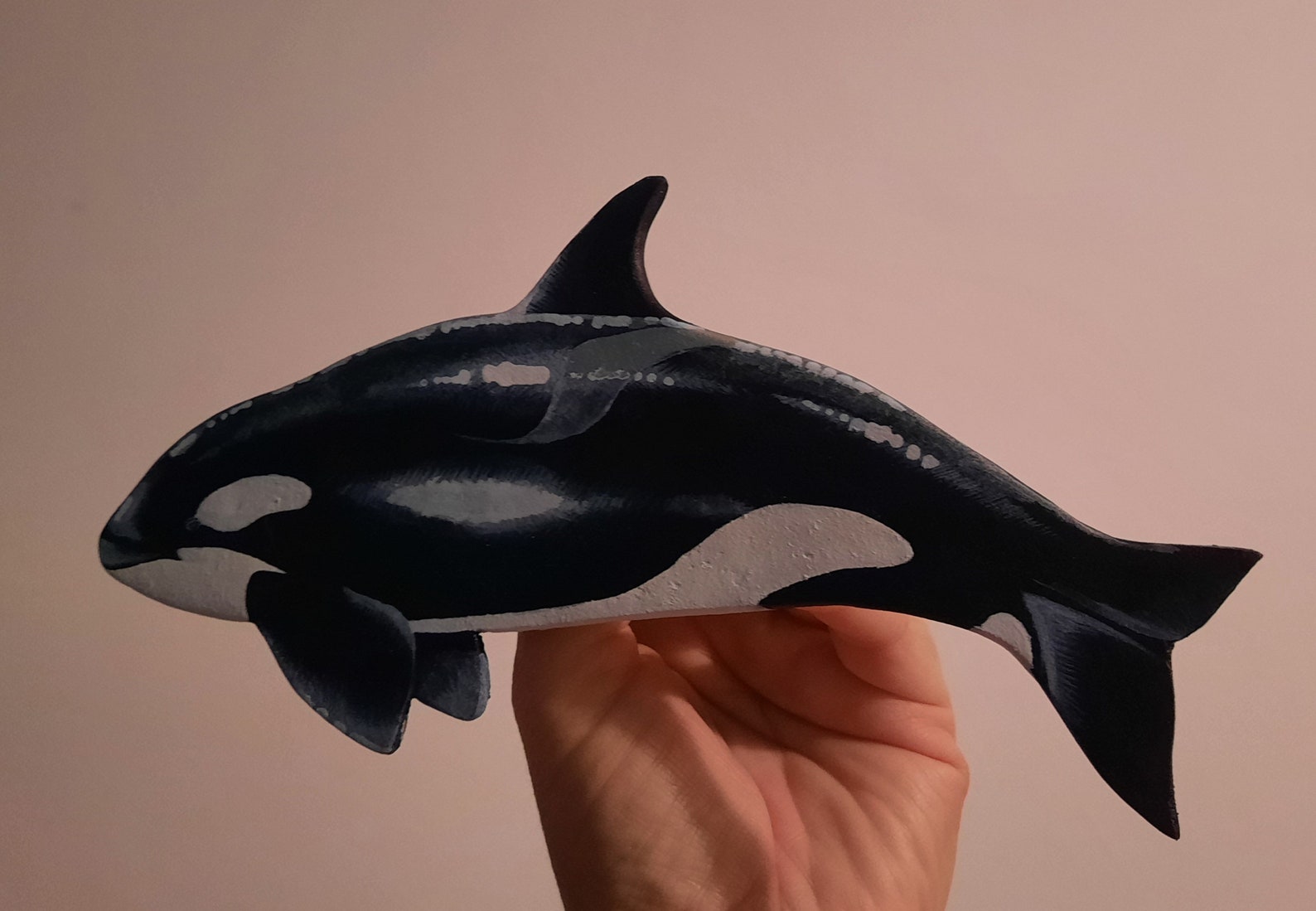 Ceramic Orca Whale Wall Decor - Etsy