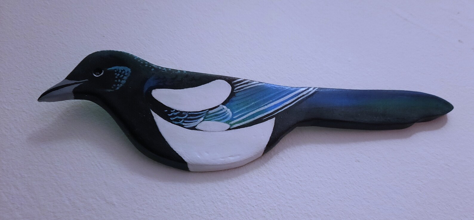 Ceramic Magpie Wall Decor - Etsy