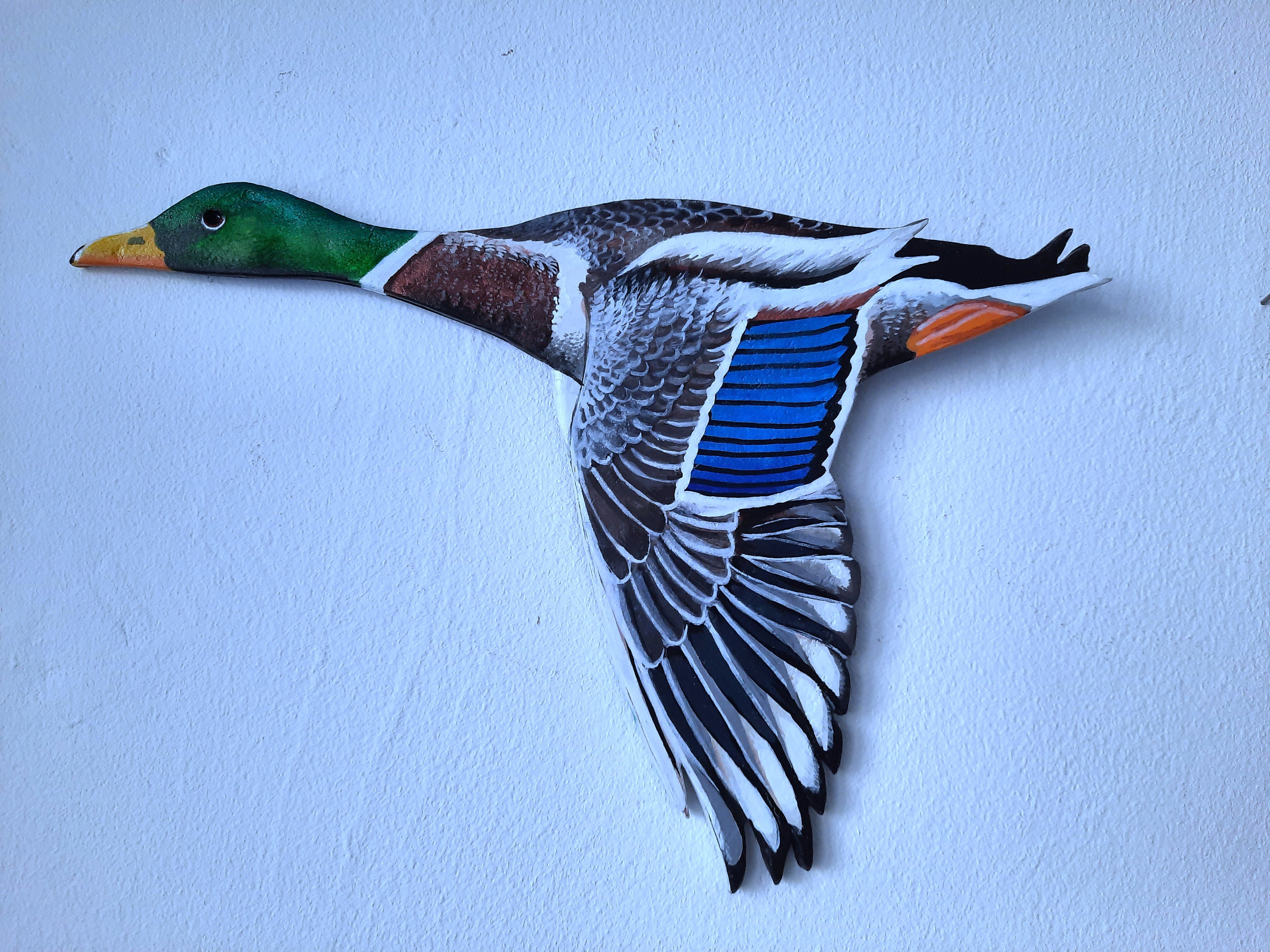 Ceramic Duck Wall Decor - Etsy