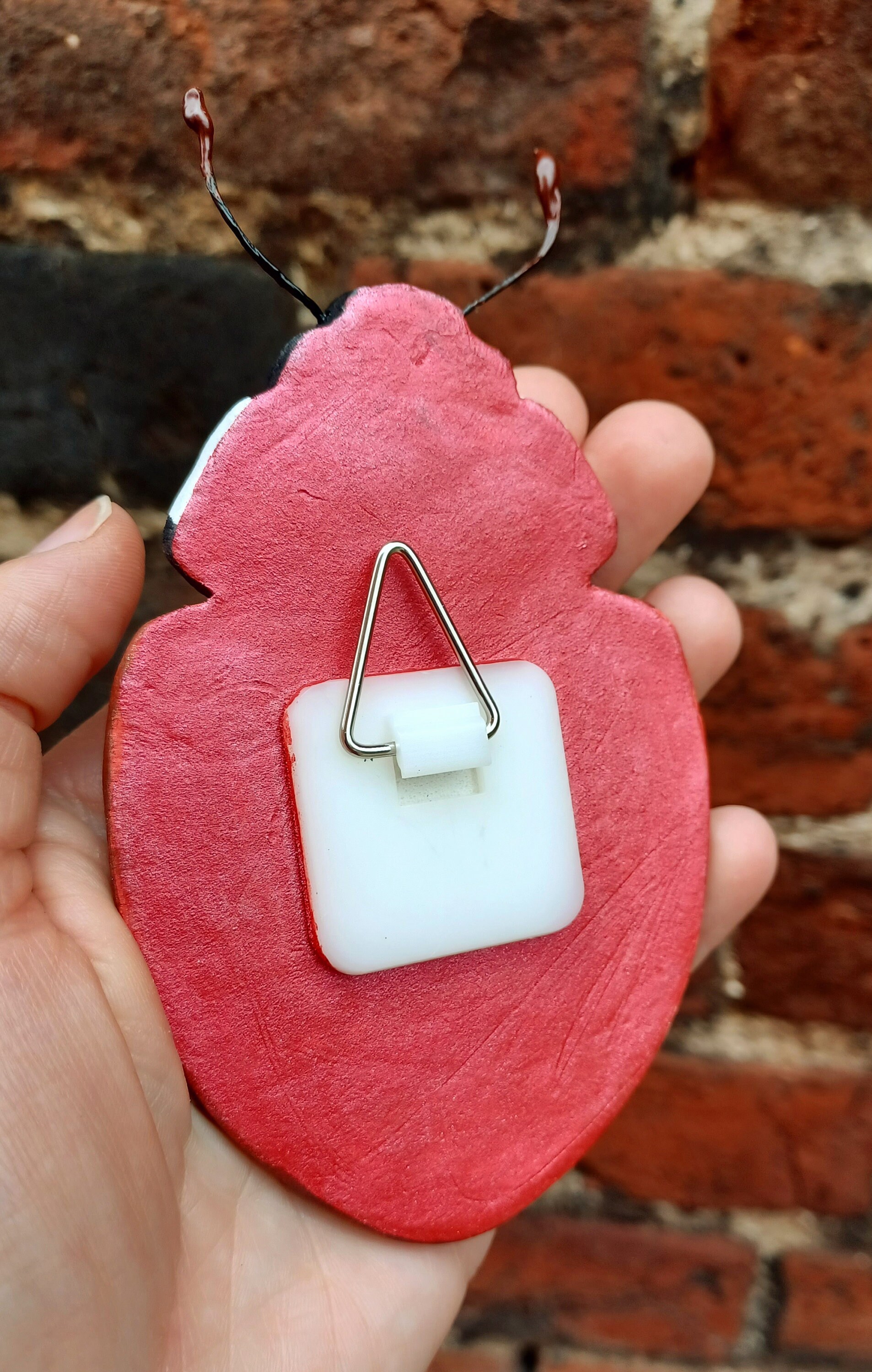 Ceramic Ladybird Wall Decor - Etsy