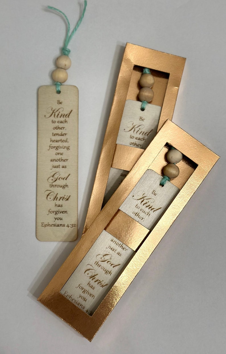 Personalized Bookmarks With Gift Boxes - Etsy